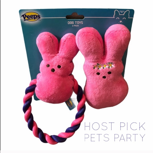 Peeps | Dog | Peeps Dress Up Bunny Plush Rope Pull Dog Toy | Poshmark